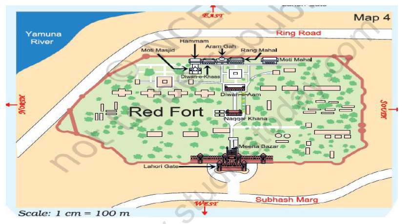 Cbse Class 5 Maths Mapping Your Way Worksheet